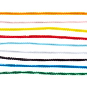 John Bead Fluffy Pipe Cleaners Chenille Stems for Art School Craft ...