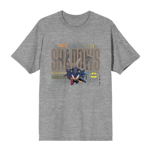 Dc X Sonic The Hedgehog From The Shadows Shadow X Batman Yellow Outline ...