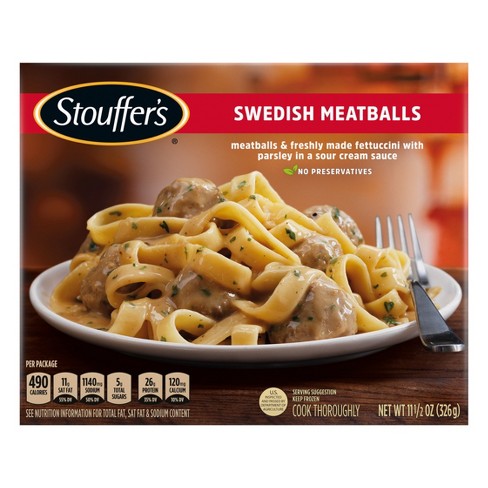 Stouffer's Frozen Swedish Meatballs - 11.5oz : Target