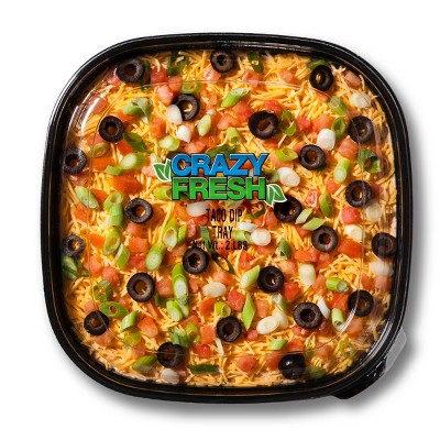 Crazy Fresh Taco Dip Tray - 2lb : Target