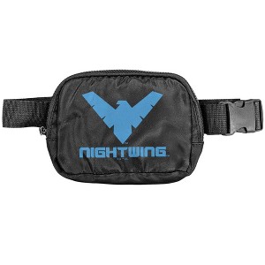 Batman Nightwing Logo Belt Bag, Crossbody Fanny Pack for Women and Men ...