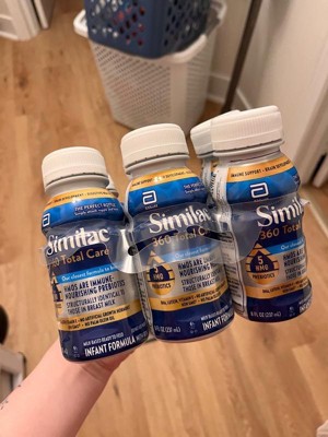 Similac 360 Total Care Non-gmo Ready To Feed Infant Formula Bottles - 8 ...