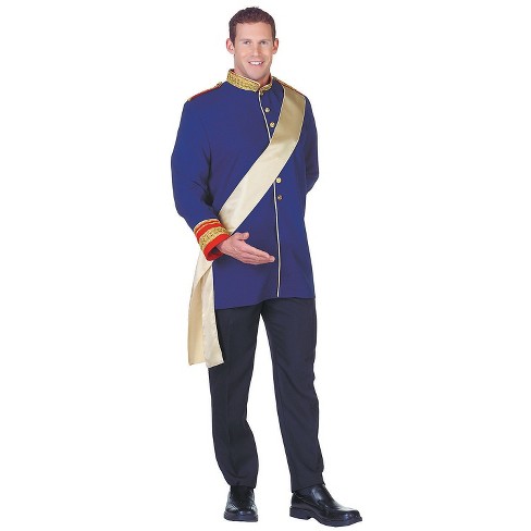 Underwraps Mens Royal Prince Costume - One Size Fits Most - Blue : Target