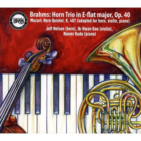 J. Brahms - Horn Trio Op 40 (cd) : Target