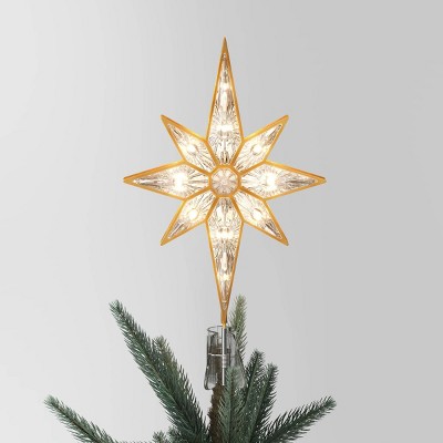 Tree Topper Finial 18.0 Inch 18' Tall Angel Tree Topper Christmas Gold ...