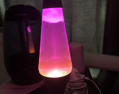 14.5" Lava Lamp Rose Gold - Lava: Electric Wax Motion Light For All ...