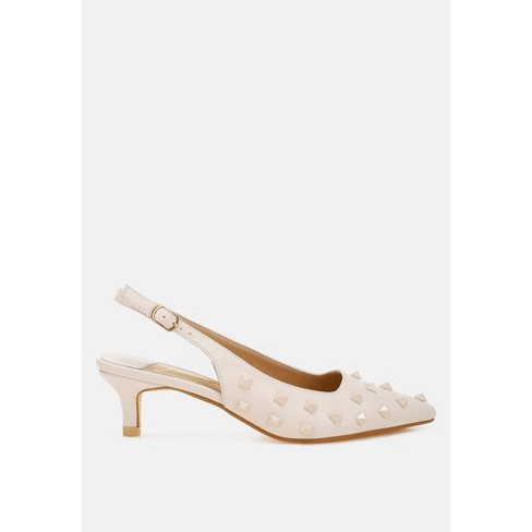 Hegron Stud Embellished Kitten Heels : Target