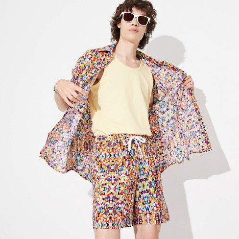 Pride Adult Ph By The Phluid Project Rainbow Woven Pull-on Shorts ...