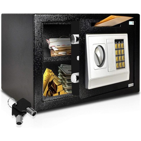 Serenelife Electronic Safe Box - Black : Target