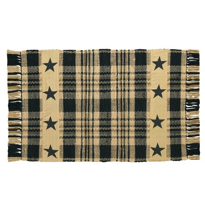 Park Designs Millbury Rag Rug with Star Border 24" x 42" : Target
