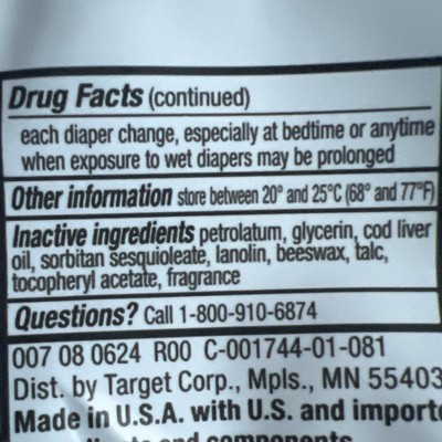 Diaper Rash Ointment - 4oz - Up&up™ : Target