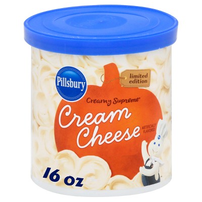 Pillsbury Creamy Supreme Seasonal Cream Cheese Frosting - 16oz : Target
