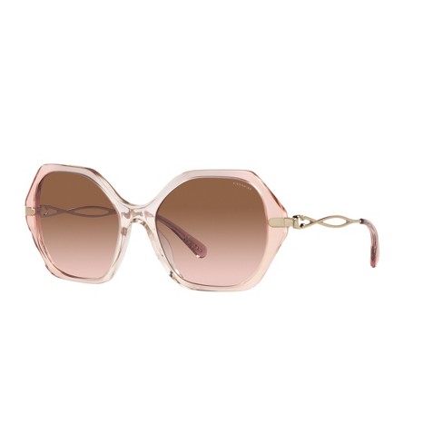 Coach Hc8315 57mm Female Irregular Sunglasses : Target