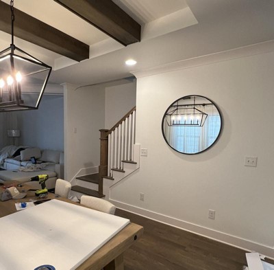 34" Round Decorative Wall Mirror - Threshold™ Designed With Studio ...