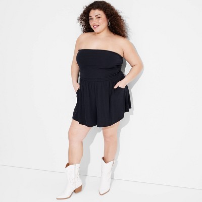 Women's Game Day Butter Romper - Wild Fable™ Maroon 4x : Target