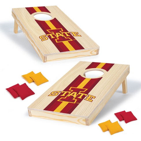Ncaa Iowa State Cyclones 1'x2' Wood Cornhole Set : Target