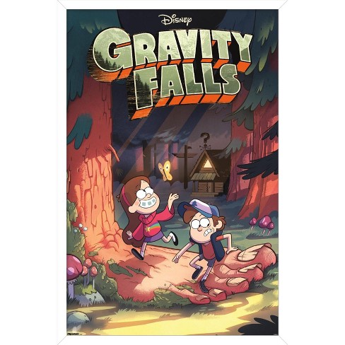 Trends International Disney Gravity Falls - Key Art Framed Wall Poster ...