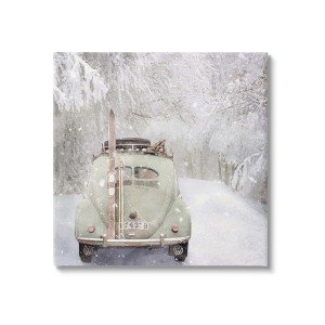 Stupell Industries Vintage Buggy In Snow, 17'' X 17'' : Target