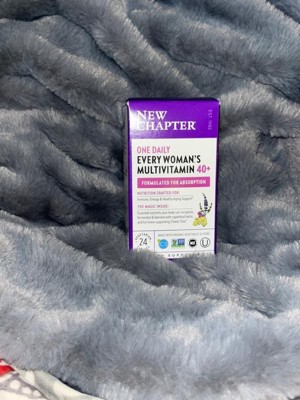 New Chapter Women's Multivitamin 40+ For Energy, Healthy Aging + Immune ...