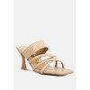 Chiri Criss Cross Strap Spool Heel Sandals : Target