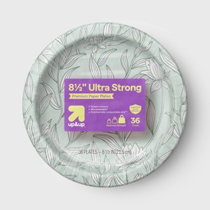 Ultra Disposable Plates 8.5" - Greenery - 36ct - up&up™ : Target