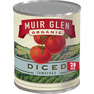 Muir Glen Organic Diced Tomato - 28oz : Target