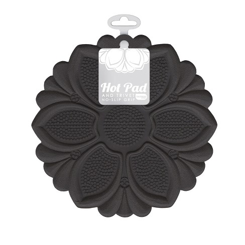 Talisman Designs Silicone Nonslip Grip Silicone Hot Pad & Trivet, Set ...