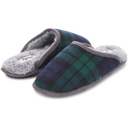 Floopi Women's Kelly Plaid Scuff Slippers : Target