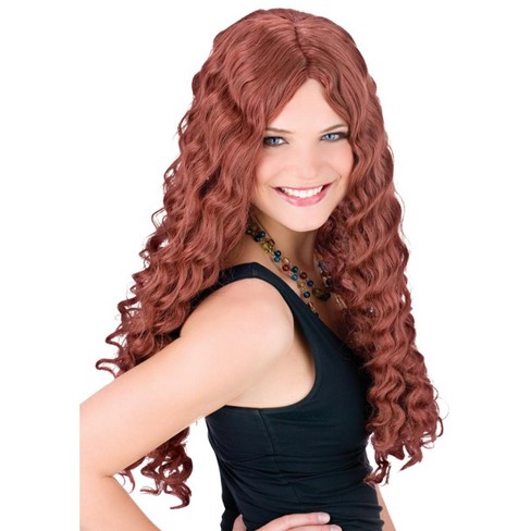 Fun World 24 Inch Long Luscious Costume Wig, Standard, Blonde : Target