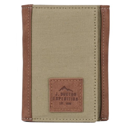 J. Buxton Expedition Ii Huntington Gear Rfid Three-fold Wallet : Target