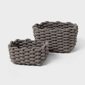 2pk Knit Basket - Brightroom™ : Target