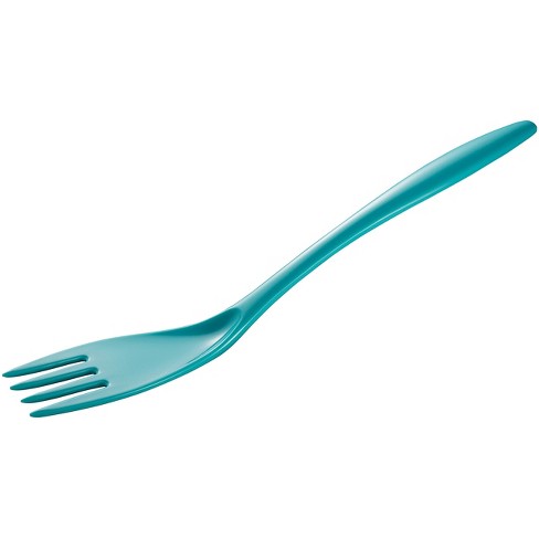 Gourmac 12-inch Melamine Cooking & Serving Fork, Turquoise : Target