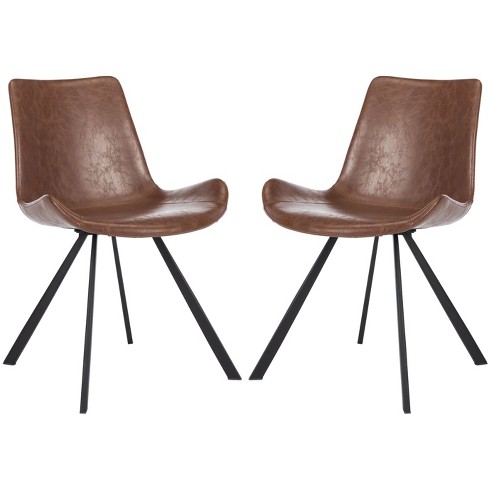 Terra Mid-century Modern Dining Chair (set Of 2) - Light Brown ...