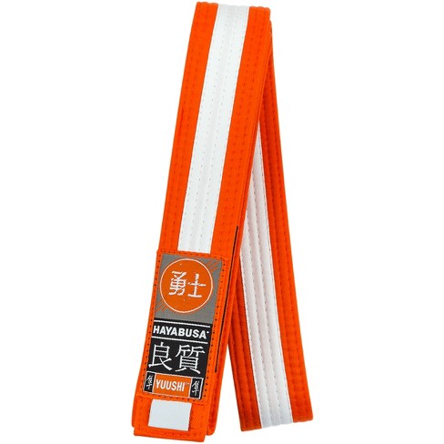 Hayabusa Youth Jiu-jitsu Belt - 3 - Orange/white : Target