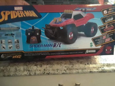 Jada Toys Marvel Spider-man Buggy Remote Control Vehicle 1:14 Scale ...