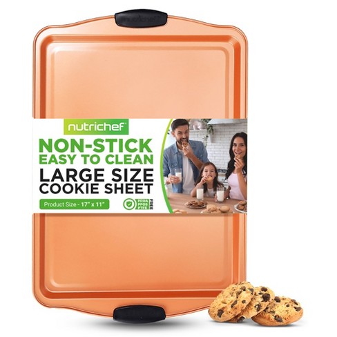 Nutrichef Large Cookie Sheet - Commercial Grade Restaurant Quality ...