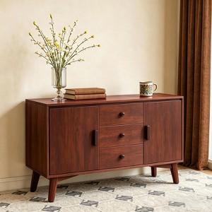 Bellemave 47.3" Sideboard Buffet Cabinet with Storage, 2 Doors & 3 ...