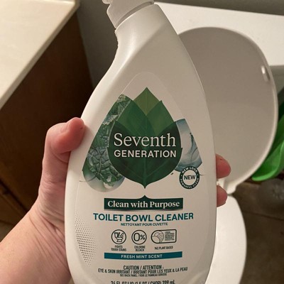 Seventh Generation Mint Toilet Bowl Cleaner - 24 Fl Oz : Target