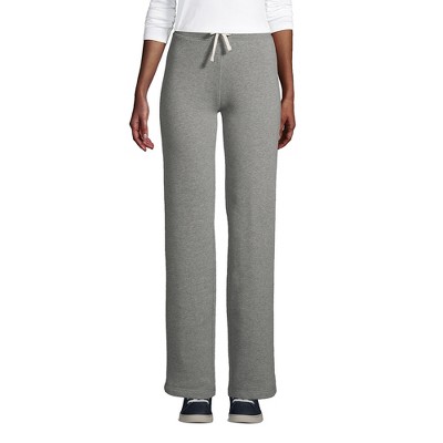 Lands' End Women's Sweatpants - Medium - Pewter Heather : Target