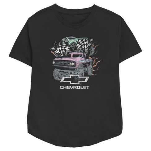 Women's General Motors Pastel Chevrolet Trucks Distressed T-shirt ...