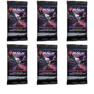 Magic The Gathering 6 Packs Magic: The Gathering Draft Booster Pack Lot ...
