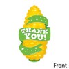 Big Dot Of Happiness It's Corn - Shaped Thank You Cards - Fall Harvest ...
