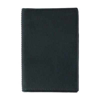 Ctm Leather Vaccine Card And Credit Card Holder Wallet, Black : Target