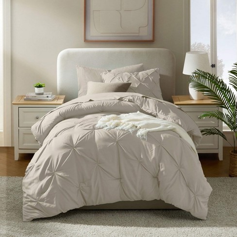 Nestl Bed In A Bag Pinch Pleat, 7 Piece Bedding Set : Target
