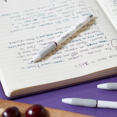 Sharpie 4pk S-Gel Pens White Barrel 0.7mm Bold Assorted Ink Colors ...