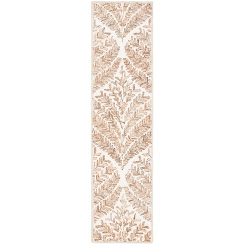 Capri Cpr208 Tufted Indoor Runner Rug - Ivory/brown - 2'3"x7 ...