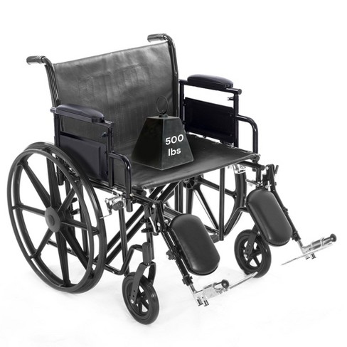 Proheal Bariatric Heavy-duty Titus Wheelchair With Removable Full Arms ...