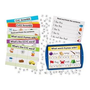 Fun Express CVC, CVCC & CCVC Words Magnetic Activity Set – 154 Pc. : Target