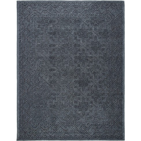 Textural Txt101 Hand Tufted Area Rug - Charcoal - 9'x12' - Safavieh ...