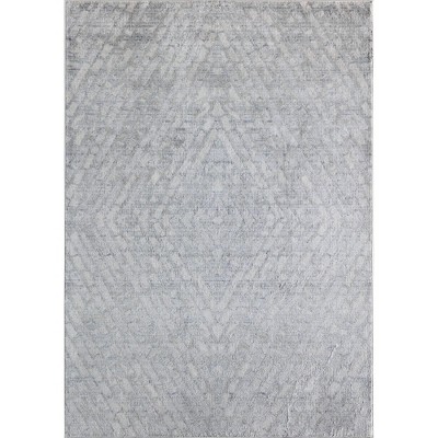Rugs America Romeo Jl10a Wickham Gray Abstract Vintage Gray Area Rug, 8 ...